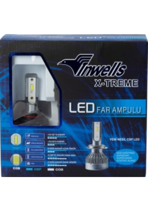 İnwells H7 Şimşek Etkili X - Treme Led Xenon Fiyatları ve Özellikleri