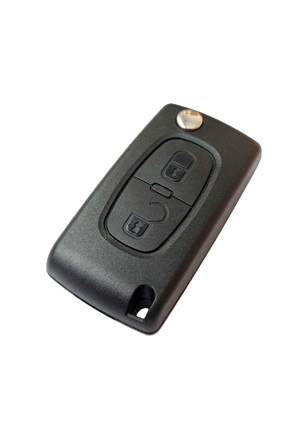 Citroen Uyumlu Berlingo C3 C4 C5 2 Tuşlu Kumanda Kabı Anahtar Kabı Pil ...