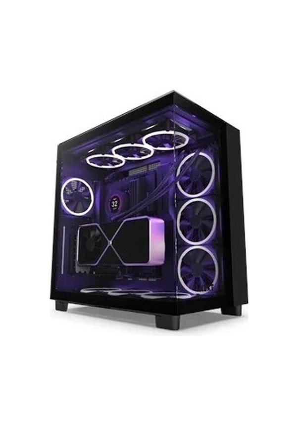 Nzxt H Series H9 Elite Edition Cm-h91eb-01 Temperli Cam Siyah Mid Tower ...
