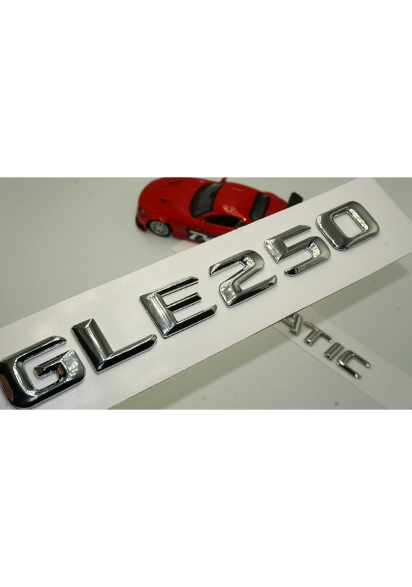 Benz GLE 250 4Matic Bagaj Krom Metal 3M 3D Yazı Logo Fiyatları ve ...