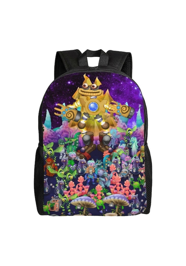 C3 Island My Singing Monsters Sırt Çantası Hafif Temel Unisex Günlük ...