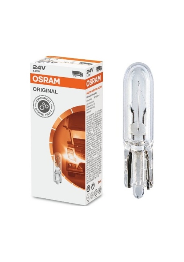 Standart Ampul Stop/si Nyal/park/gösterge Ampulü 24v/1,2w 2741 Duy W2x4 ...