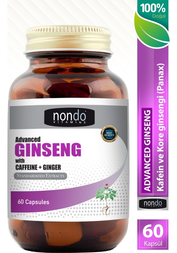 Nondo Advanced Ginseng Formula 60 Kapsül Fiyatları ve Özellikleri