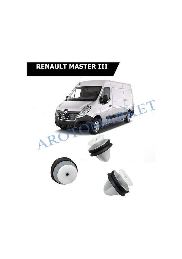 Renault Master 3 Kasa Kapi Çita Klipsi 9341Pf 430259321 - Paket Tercihi ...