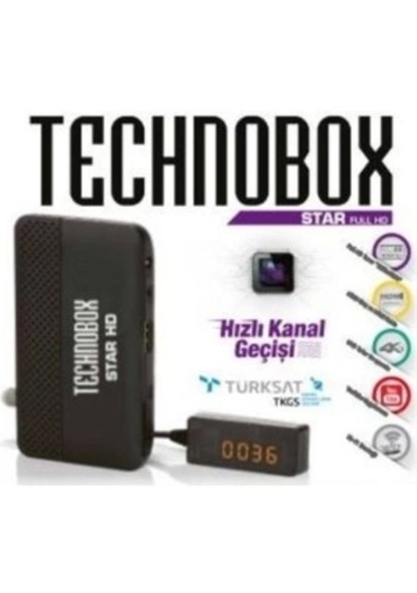 Technobox Star FHD İp Uydu Alıcı Fiyatları ve Özellikleri