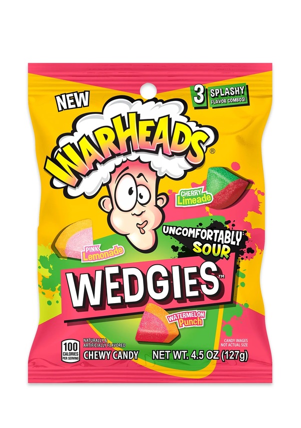 Warheads Wedgies Sour Chewy Candy 127 G Fiyatları ve Özellikleri
