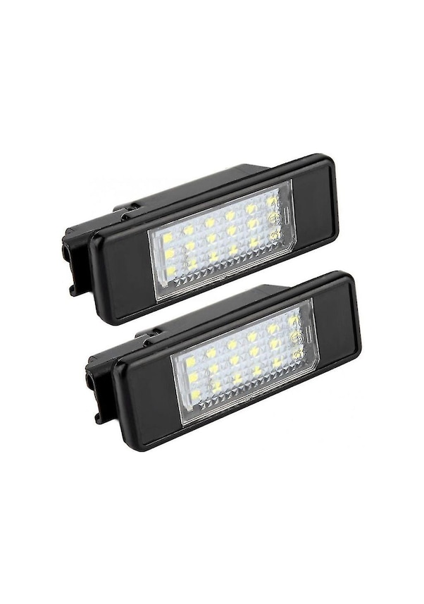 Citroen C2 C3 C4 C5 C6 Ds3 İçin 2 Adet 12v Araba Plaka Numarası Plaka ...