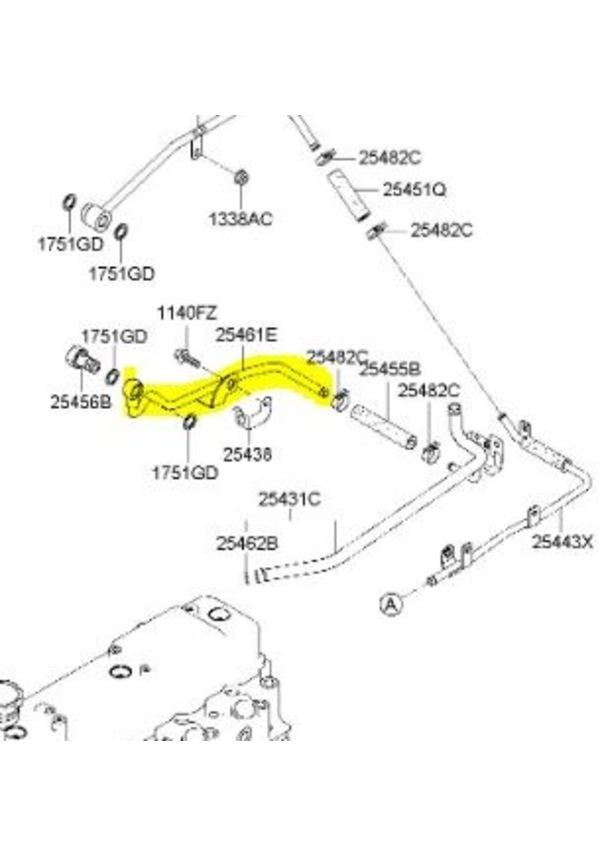 H100 Kmy 05-turbo Su Soğutma Borusu A 2544142750 Fiyatları ve Özellikleri