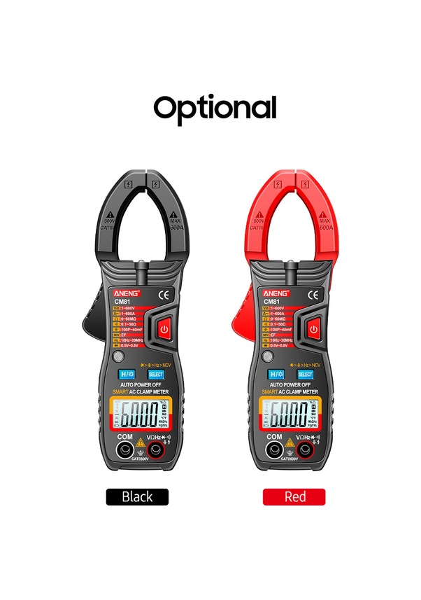 Cm81 Akıllı Ac Pens Metre Pens Tipi Multimetre 6000 Sayım Otomatik ...