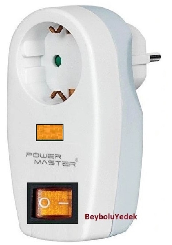 3500 Watt Buzdolabı Prizi Akım Koruma Prizi Yüksek Voltajdan Korur ...
