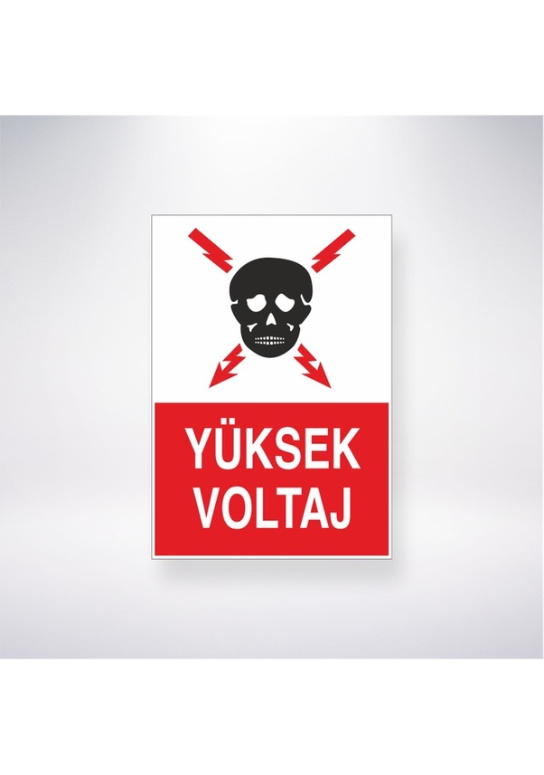 Yüksek Voltaj 21x28 Arkası Yapışkanlı Sticker 1005 x 30 CM Fiyatları ve ...
