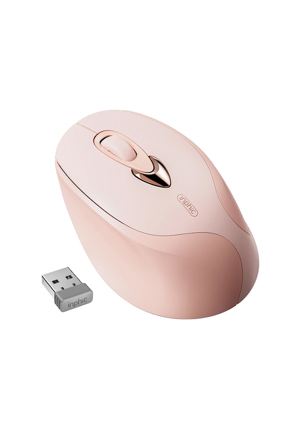 Inphic M8 Kablosuz Şarj Edilebilir Mouse Pembe Fiyatları ve Özellikleri