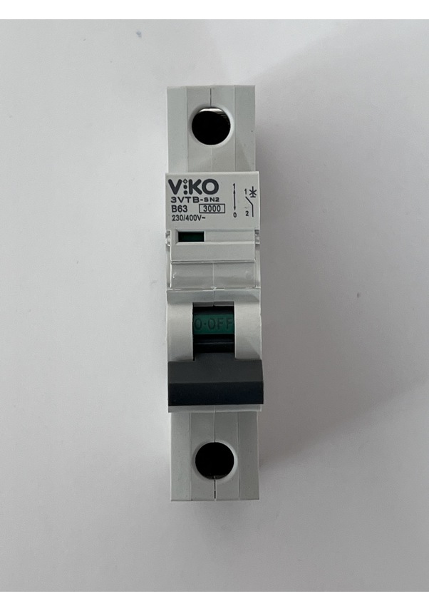 Viko 1X63A B Serisi 3Ka Otomatik Sigorta 3Vtb-1B63 Fiyatları ve Özellikleri