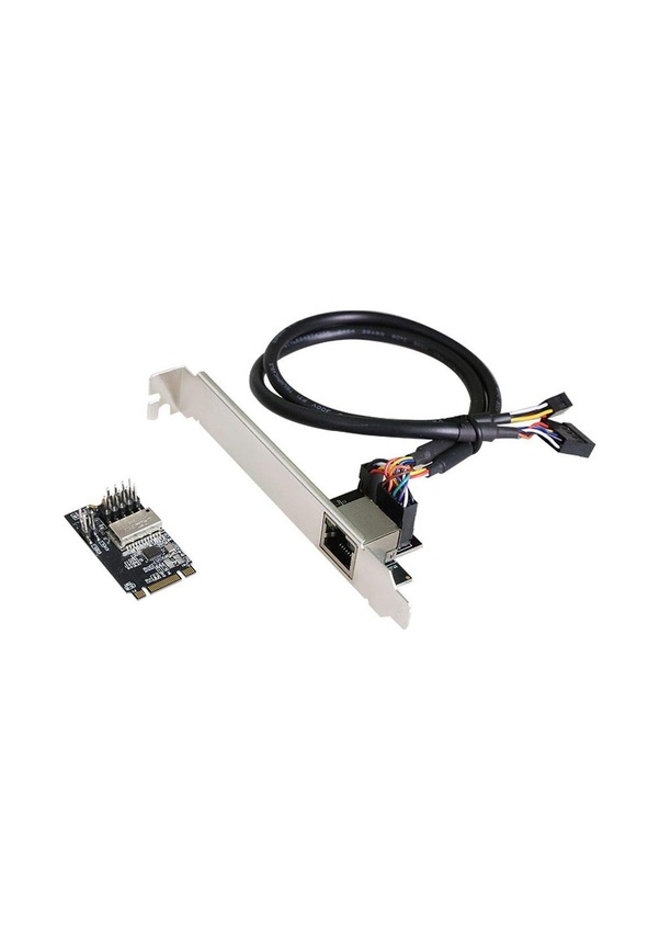 1 Port Pcıe Ağ Kartı Realtek Rtl8111h Chıp M.2 B-key M-key Rj45 ...