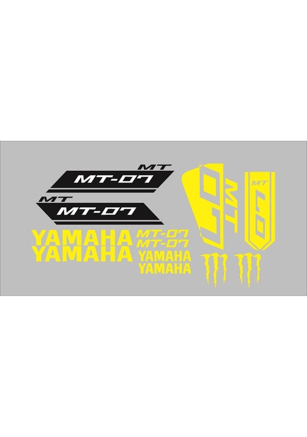 Yamaha Mt07 Sticker Set,Mt 07 Fiyatları ve Özellikleri