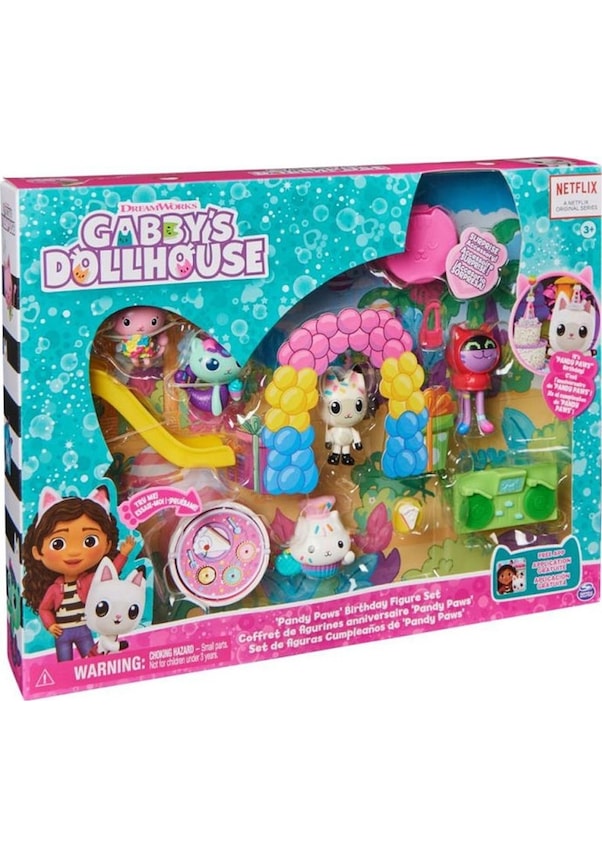 Gabby's Dollhouse Gabbynin Hayal Evi Pandi Patinin Doğum Günü Seti ...