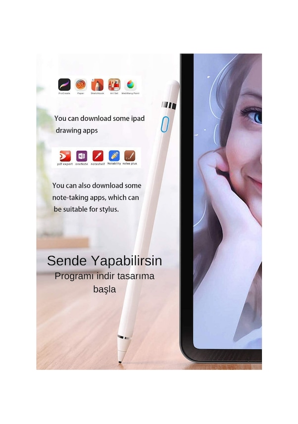 Honor Pad Serisi Uyumlu Dokunmatik Ekran Kalemi Yazı Ve Çizim İçin ...