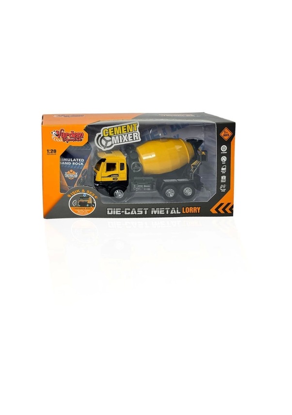 Aa992-01ab Çek Bırak Işıklı Ve Sesli 1:28 Kamyon Ekskavatör / Beton ...