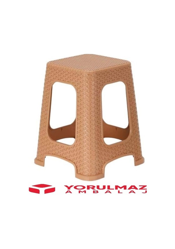 Saral Rattan Büyük Boy Plastik Tabure Renkli Fiyatları ve Özellikleri