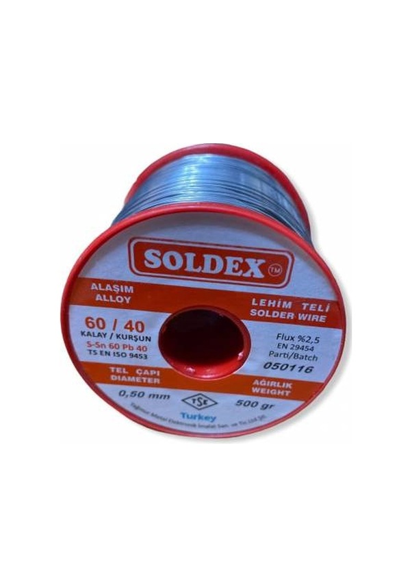 Lehim Soldex 0.5Mm 500Gr Fiyatları ve Özellikleri
