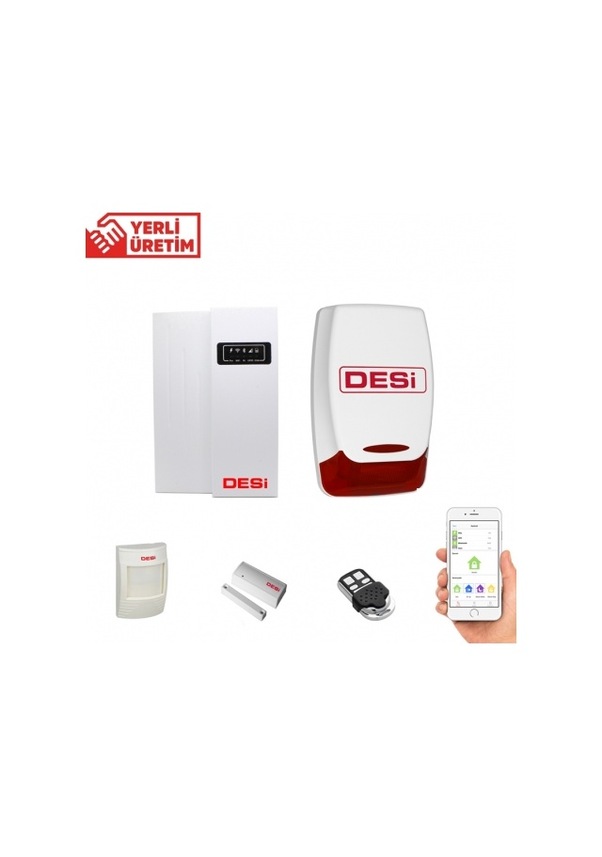 Desi Smartline Iot Akıllı Alarm Sistemi Gsm Wifi Bluetooth Modü Fiyatları ve Özellikleri