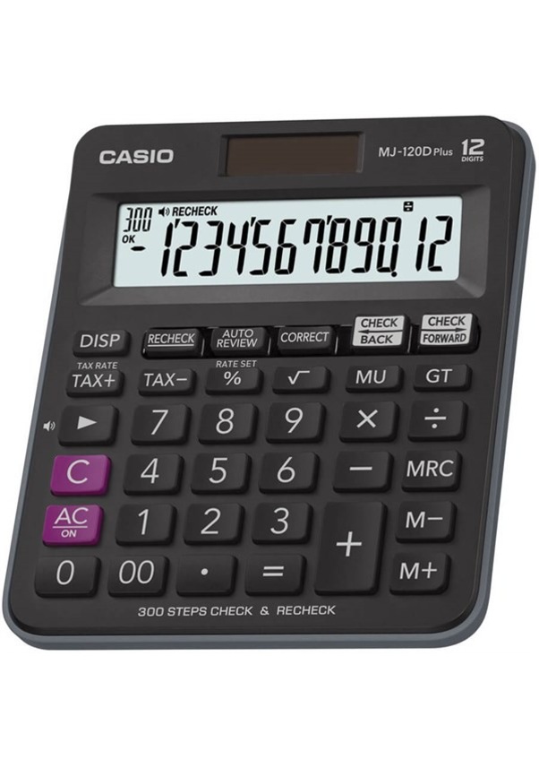 CASIO MJ-120D PLUS -BU HESAP MAKİNASI Fiyatları ve Özellikleri