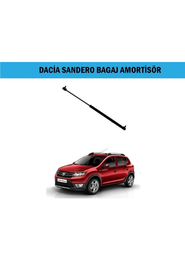 Bagaj Amortisörü Dacia Sandero 2012- Logan Mcv 2013- Sandero Stepway 2012- 904527457r / Mga ...