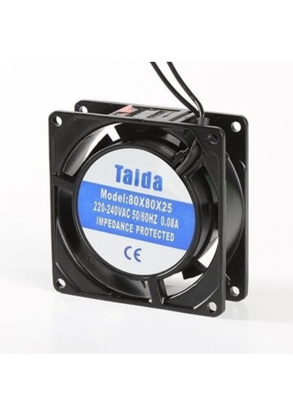 Tidar Kare Fan 80X80X25 220V Ac Fiyatları ve Özellikleri