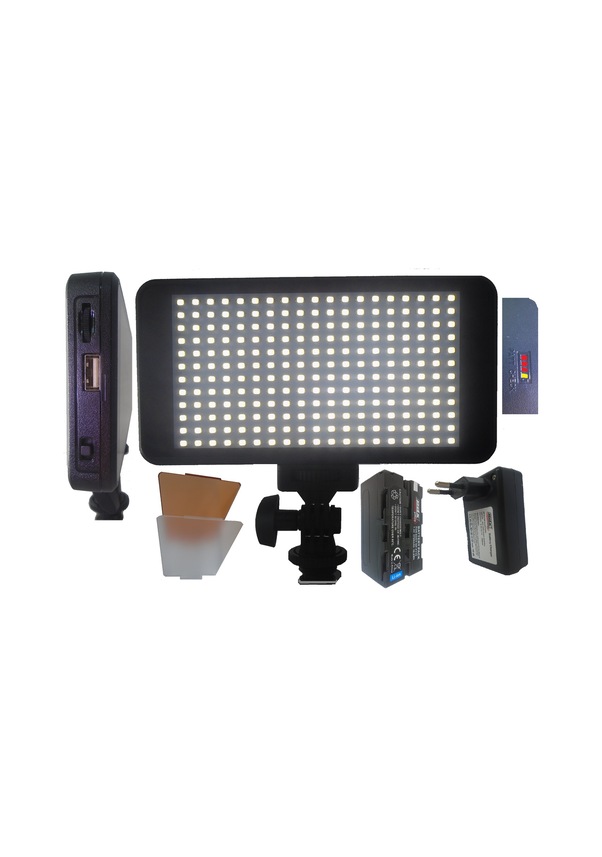 Kameralar için Led-228 Kamera Işığı Led228 Kamera Tepe Lambası ...