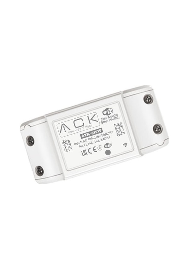 Ack Akıllı Ev Anahtarı Wifi Smart Switch Ay26-01010 Fiyatları ve ...