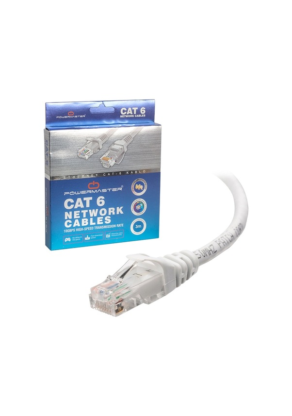 Cat6 3 Metre Patch Network Ethernet Kablo Powermaster Fiyatları ve ...