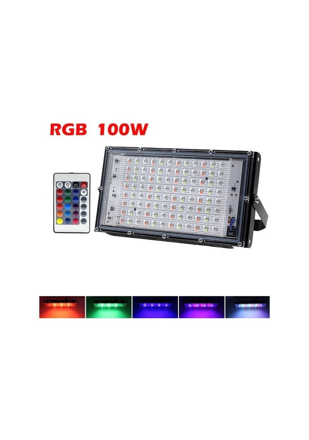 100W RGB LED PROJEKTÖR+KUMANDALI Fiyatları ve Özellikleri