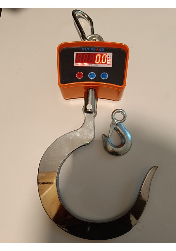 1 Ton Kantar-kasap Terazi-calaskar Vinç Tartı-et Kancalı-şarjlı ...