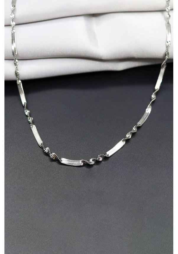 Chavin Gold 3 Mm Kıvrık Burgu Model Kadın Zincir Kolye Eu65by 40-45 Cm ...