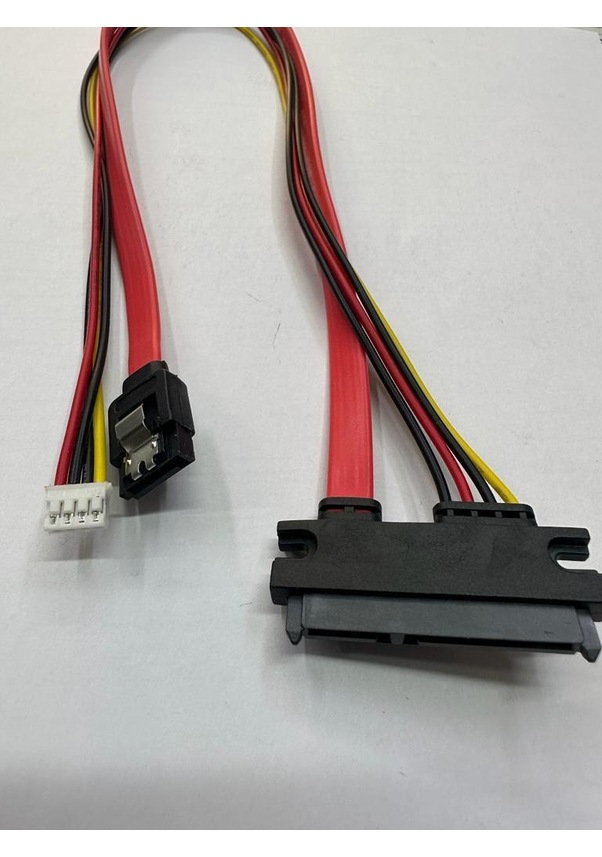 4 Pin Sata 22 Pin Sata Kablo 15+7 Pin Sata 7 Pin Sata 4 Pin Power Kablo 40 Cm Mini 4 Pin Sata ...