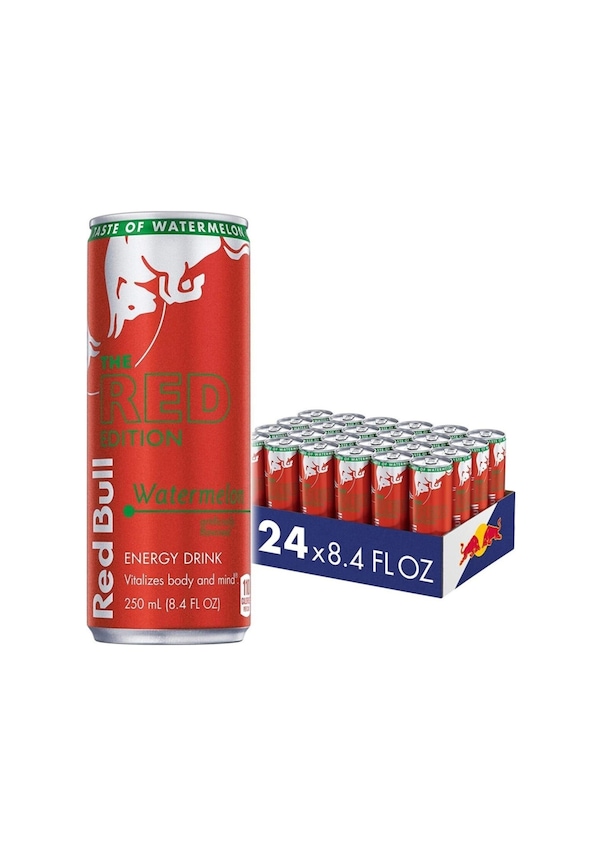 Red Bull Karpuz Aromalı Enerji İçeceği 24 x 250 ML Fiyatları ve Özellikleri