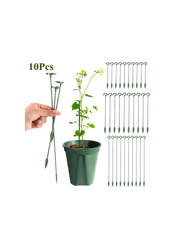 Ccgloball 10 Adet Bitki Şekli Braketi/yatma Önleyici Phalaenopsis Çiçek ...