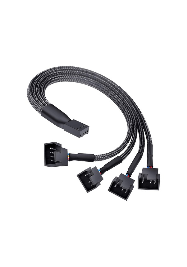 4 Pin PWM Fan Kontrol Kablosu 4p Dişi 3+3+3+4p Çoklayıcı PWM Kablo ...
