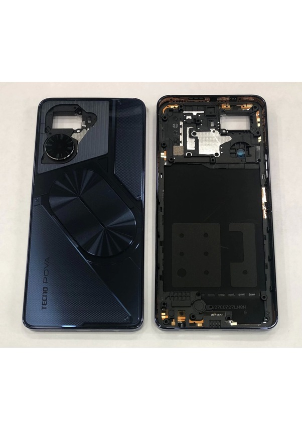 Tecno Pova 5 Pro Lh8n Kasa Arka Kapak Pil Kapağı Lacivert Fiyatları ve ...