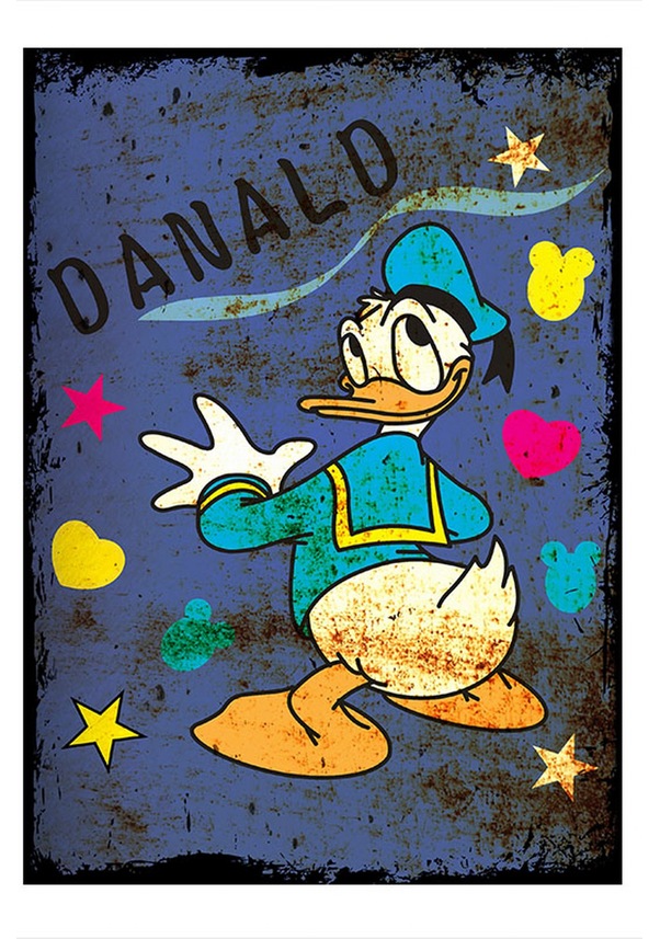 Ekart Danald Duck Modern Ahşap Tablo Fiyatları ve Özellikleri