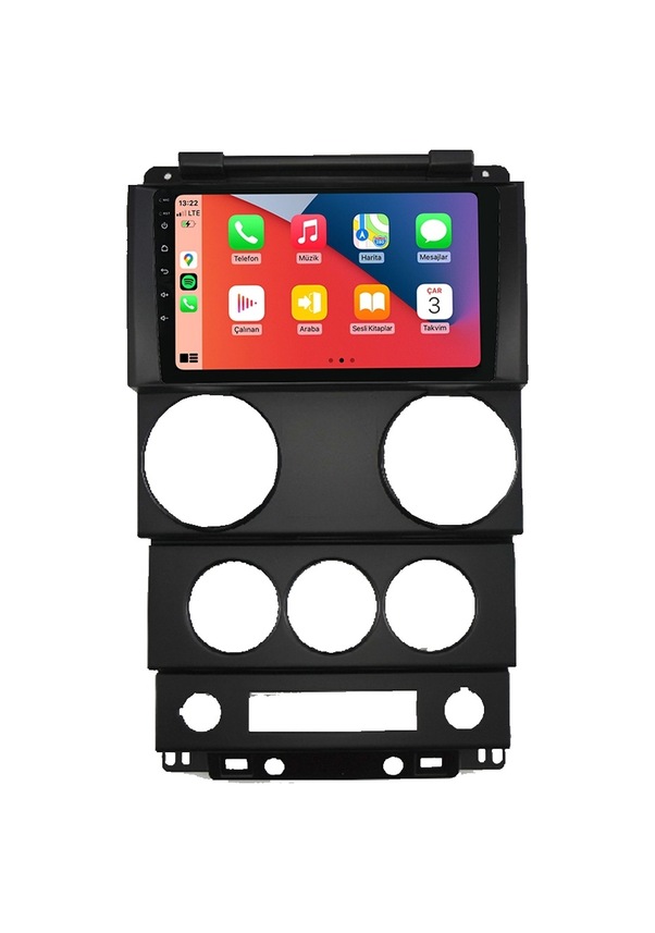 Maitech C43242 Jeep Wrangler Rubicon 2007-2010 4gb Ram 64gb Hafıza Android Multimedya Teyp 9 ...