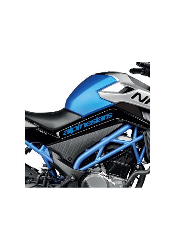 Cfmoto 250 Nk Alpinestars Orta Şase Tasarım Motosiklet Sticker Etiket ...