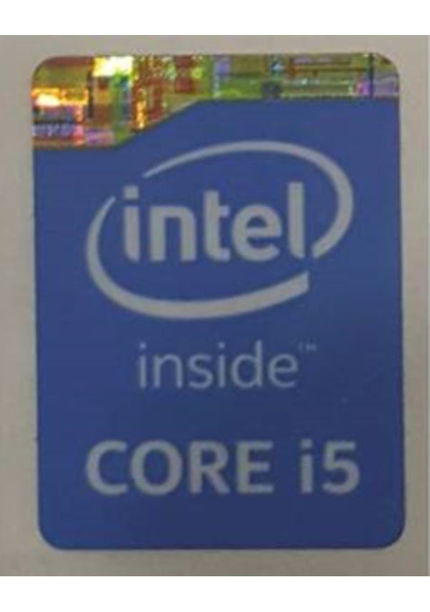 İntel inside Core i5 orjinal Sticker Etiket D4 Fiyatları ve Özellikleri