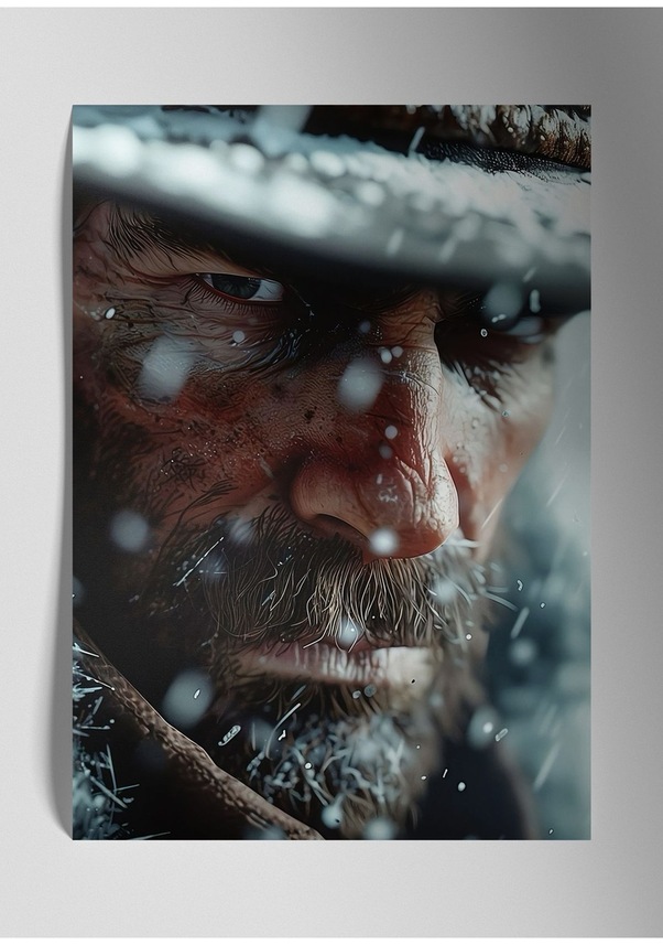 Metal Baskı Parlak Duvar Tablosu - Rdr2 - Red Dead Redemption 2 15 x 20 ...