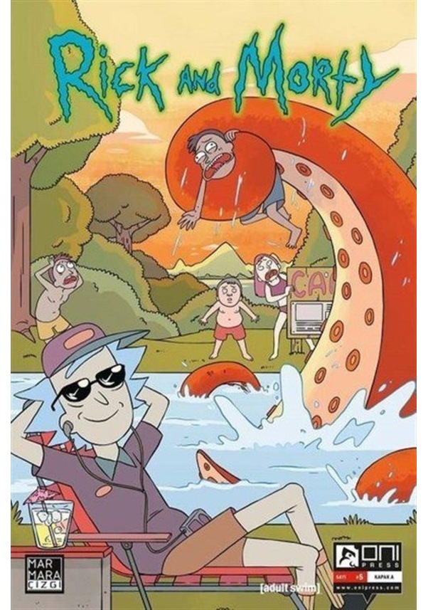 Rick and Morty 5 - Zac Gorman - Marmara Çizgi Fiyatları ve Özellikleri