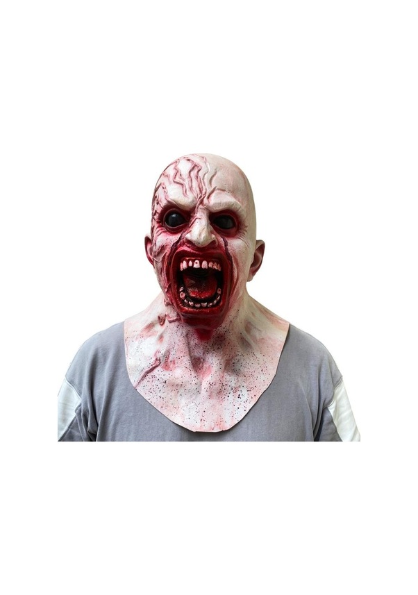 Cadılar Bayramı Şeytan Tendonu İstila Maskesi Korkmuş Maske Korkunç ...