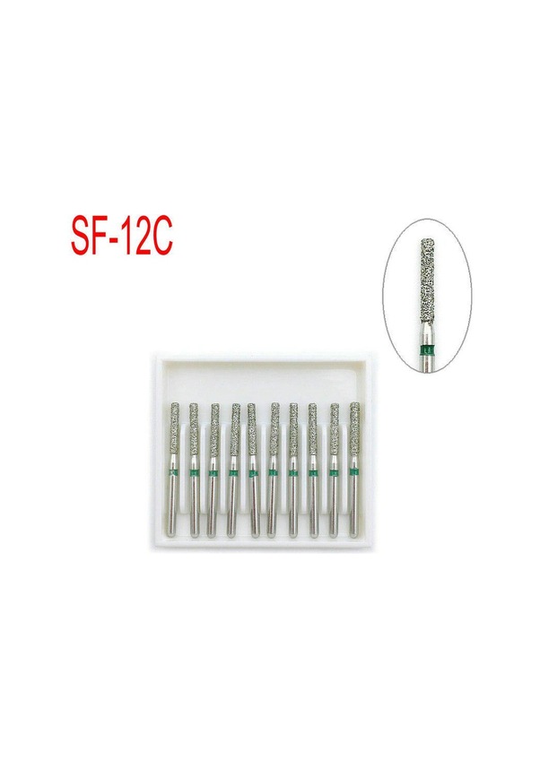 10 Adet/kutu Diş Elmas Burs Matkap Parlatma Yumuşatma Beyazlatma Ürün Yüksek Hızlı El Aleti Kaba ...