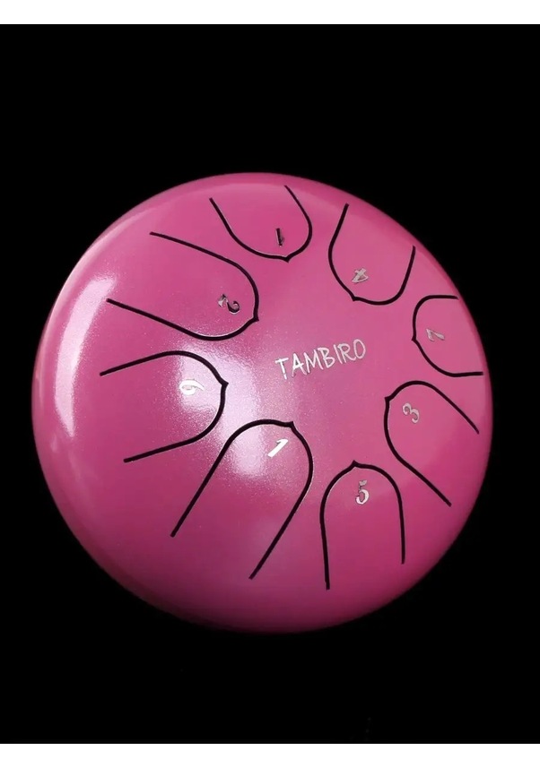 Tambiro Meditasyon İçin 16 Cm Müzikal Dilli Ziling Davulu 149734650 ...