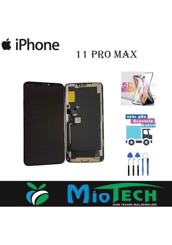 iPhone 11 Uyumlu Pro Max Lcd Ekran Dokunmatik Oled Kaliteli Çok Renkli ...