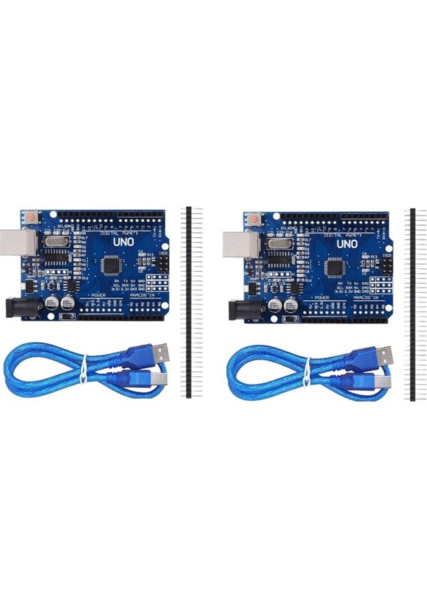 2ADET Arduino UNO R3 KLON - USB KABLO HEDİYELİ - (USB Chip CH340 Fiyatları ve Özellikleri